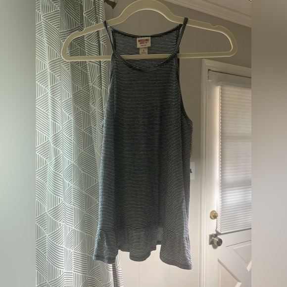 Mossimo Supply Co. | Tops | Target Mossimo Supply Co Peplum Tank S ...